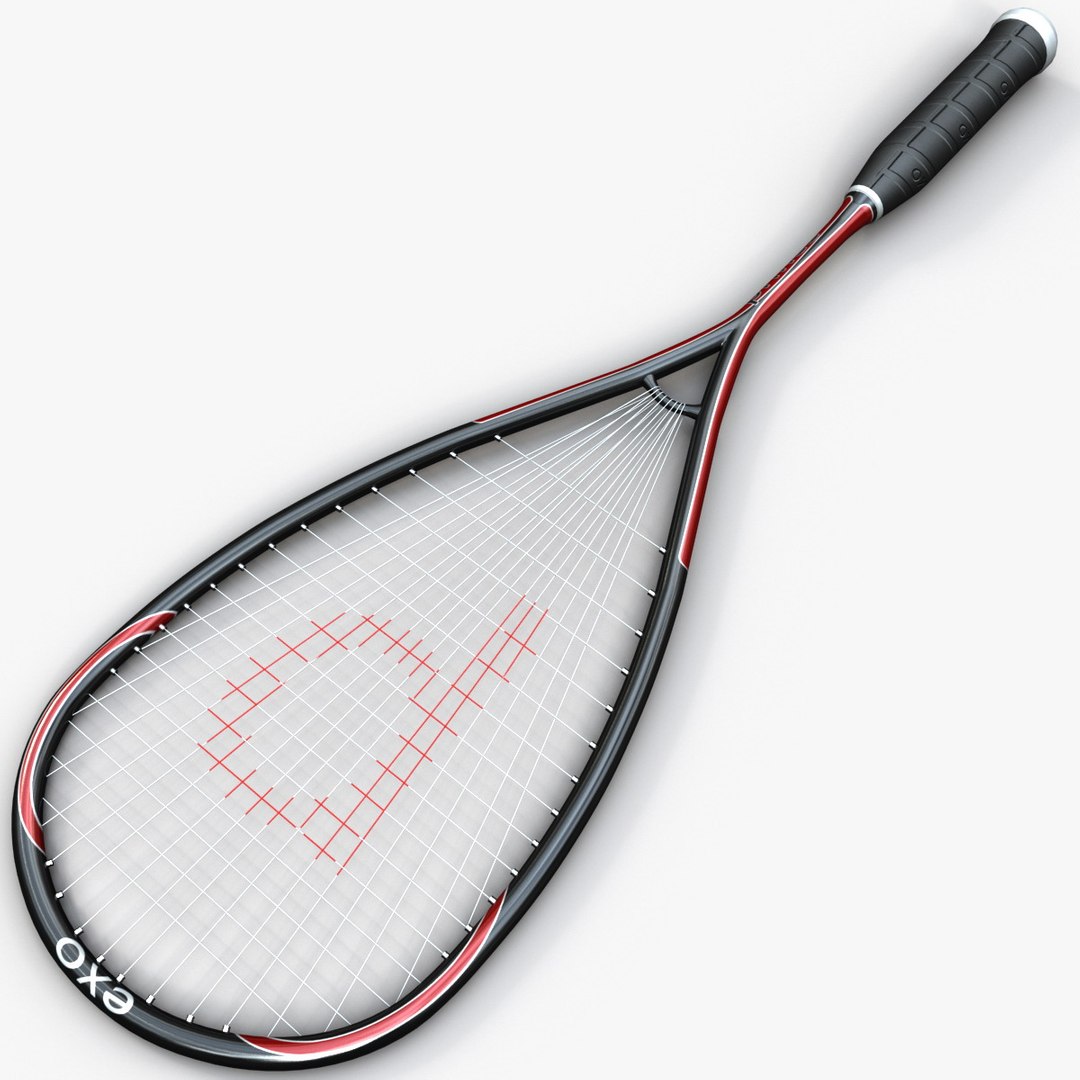 3d Squash Racquet