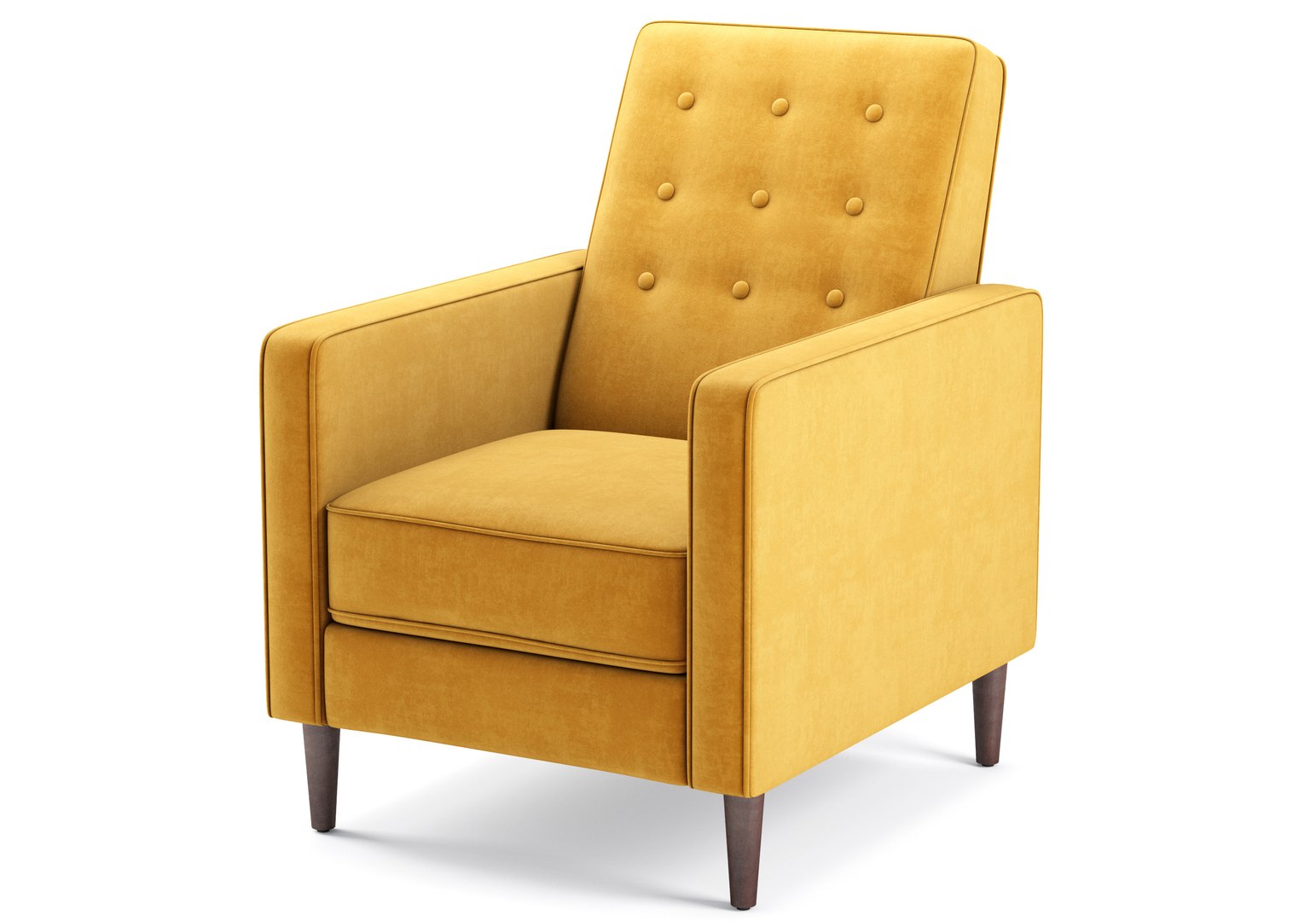 3D Mervynn Mid-century Modern Recliner model - TurboSquid 1948478