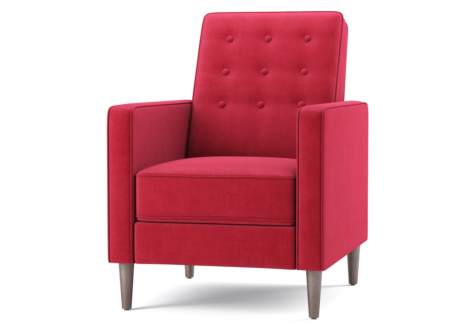 3D Mervynn Mid-century Modern Recliner model - TurboSquid 1948478