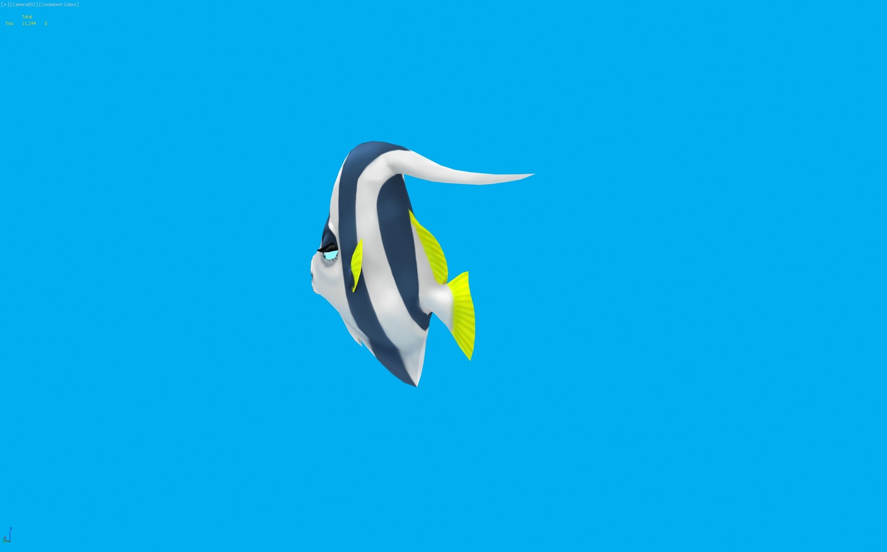 Cartoon Fish - Fbx