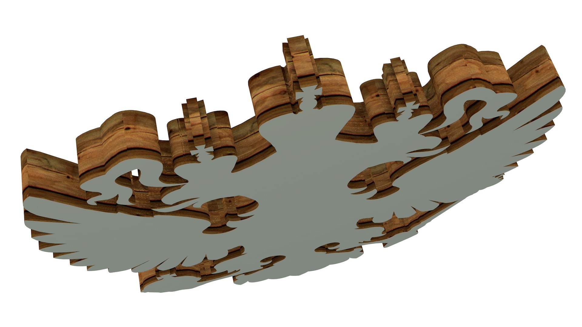 Vectorised Russian Herb Eagles 3D Model - TurboSquid 1573351