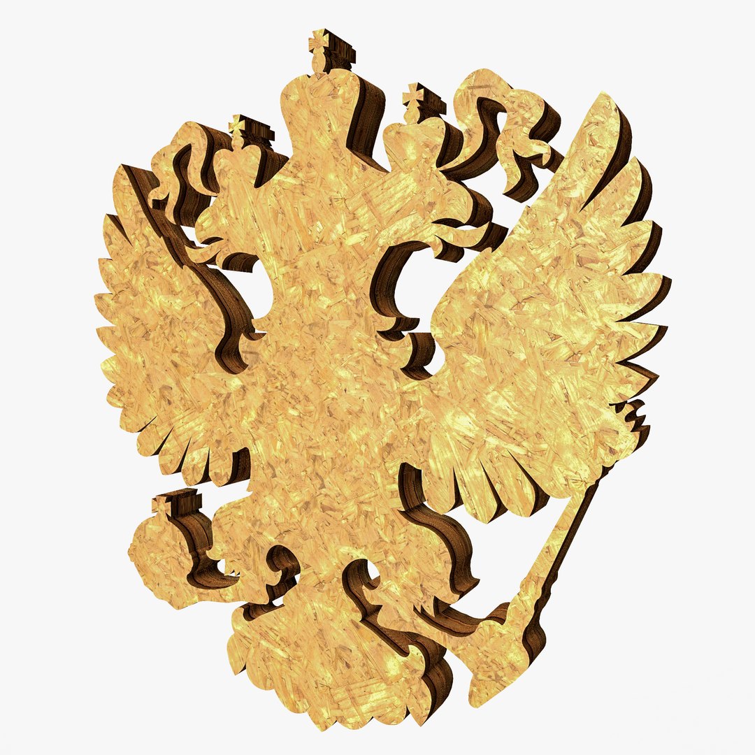 Vectorised Russian Herb Eagles 3D Model - TurboSquid 1573351