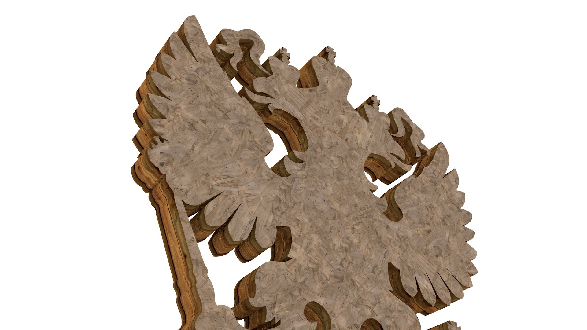 Vectorised Russian Herb Eagles 3D Model - TurboSquid 1573351