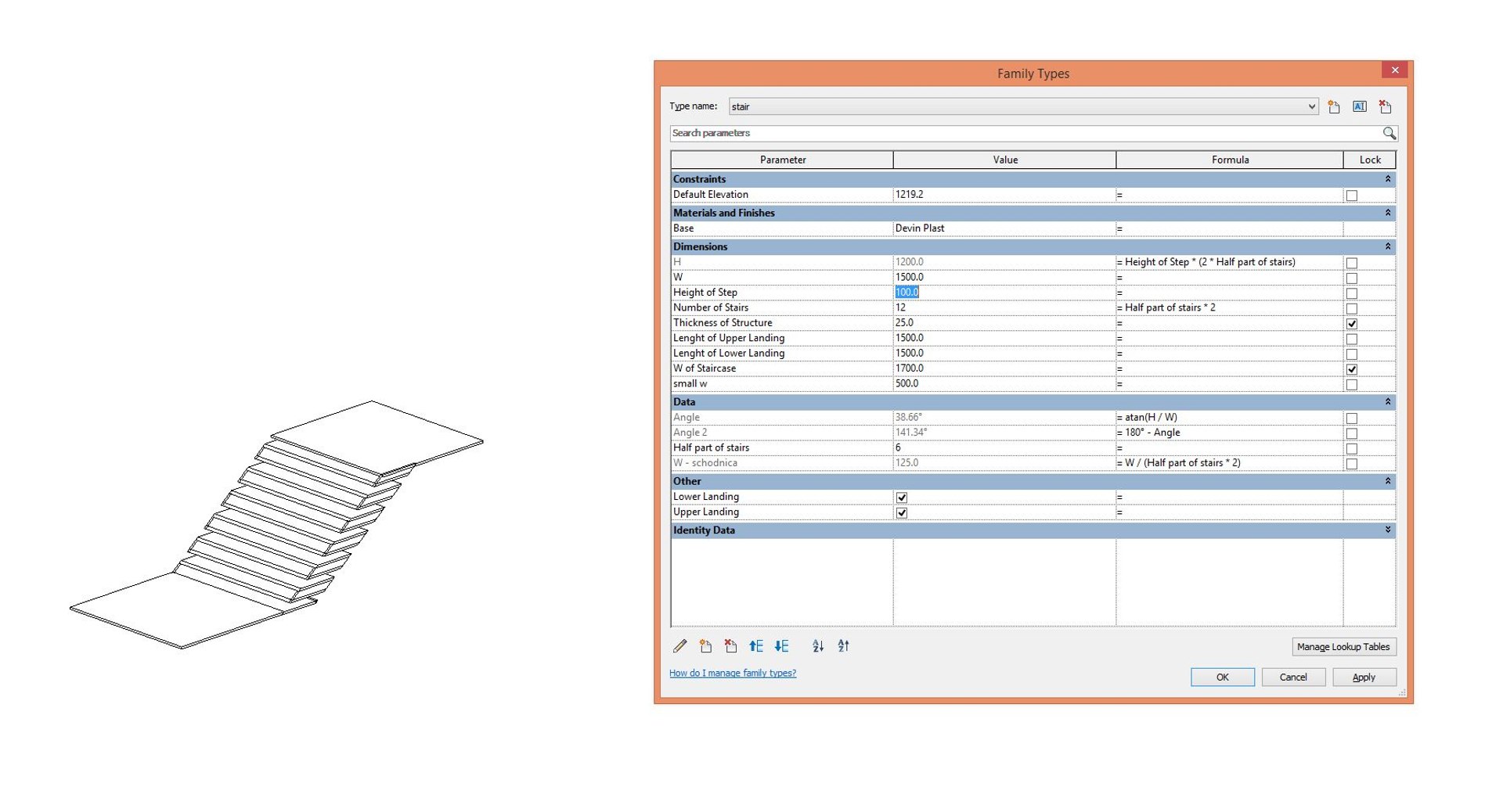 3D Special Staircase Created Revit - TurboSquid 1500305