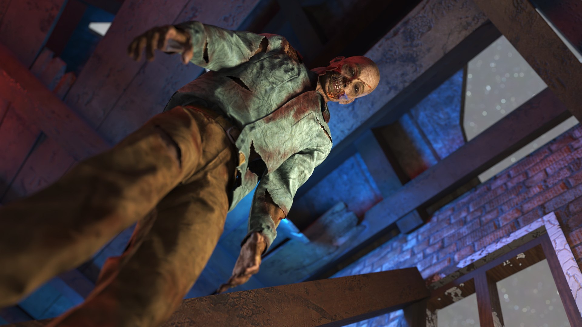 3D Destroyed Zombie Country House Model - TurboSquid 2300536