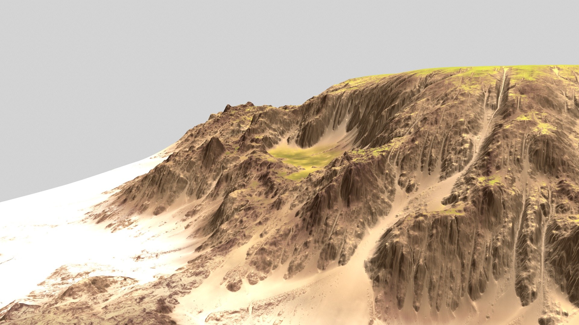 3d terrain model