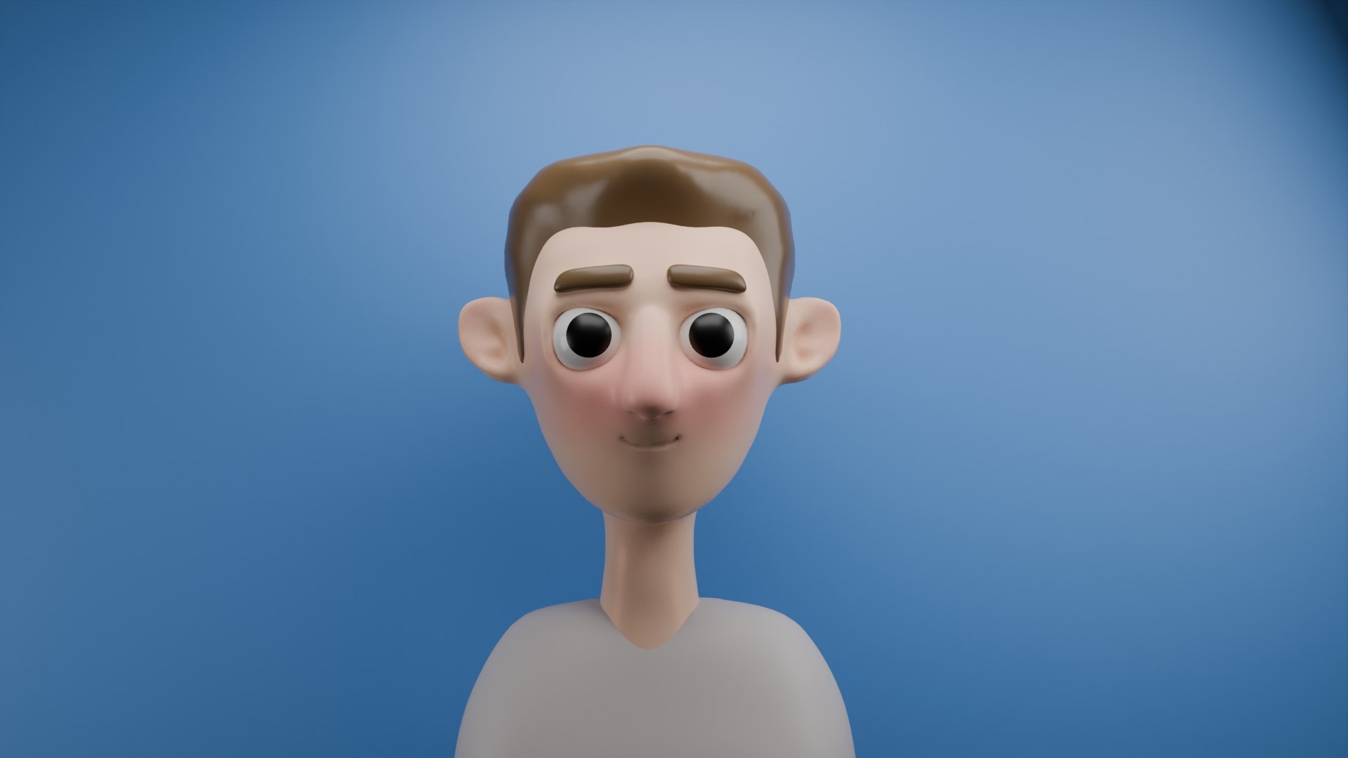 modelo 3d chico cara estilizada - TurboSquid 2259508