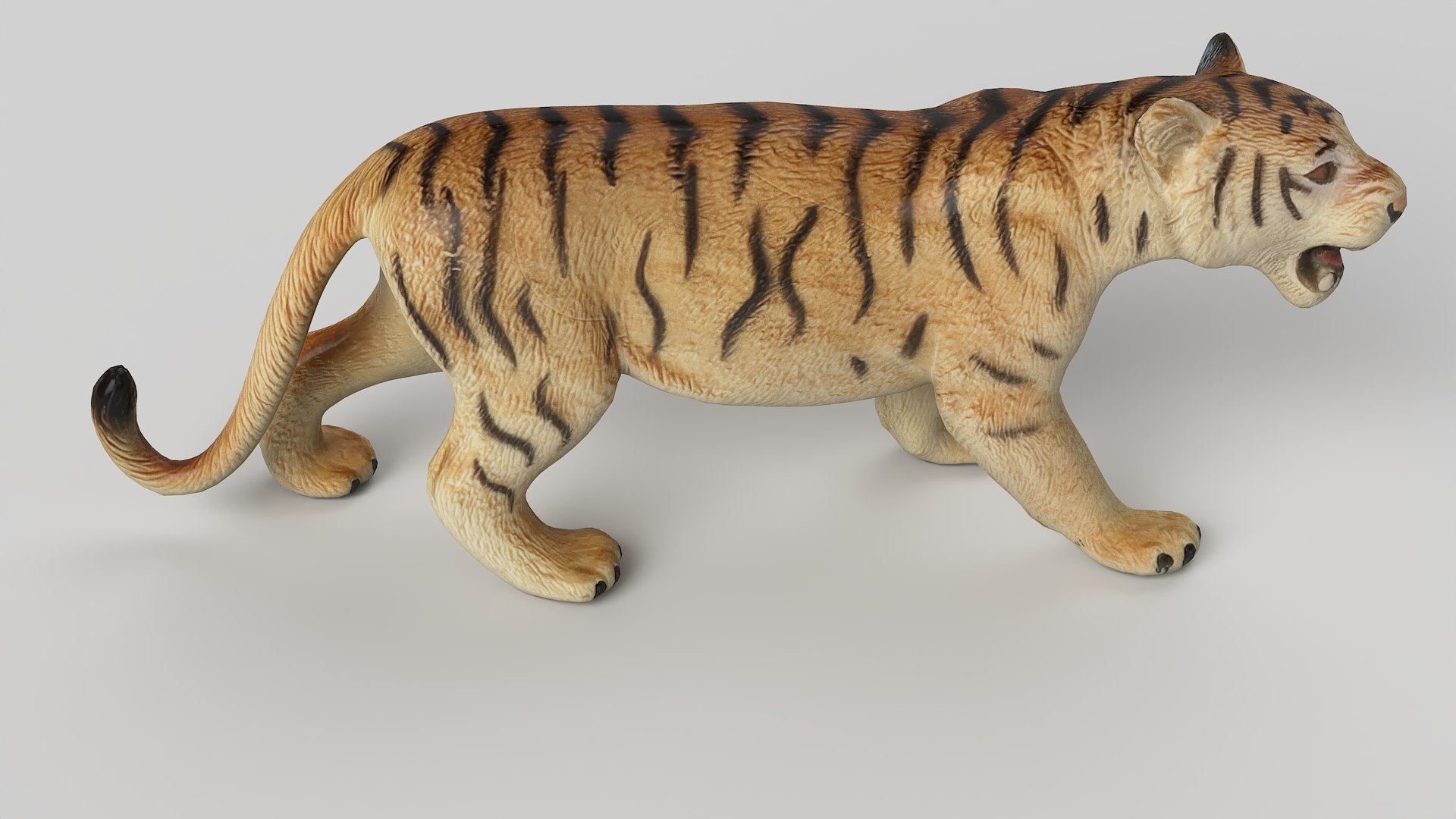 Tiger Toy Sculpture 3D Model - TurboSquid 2147938