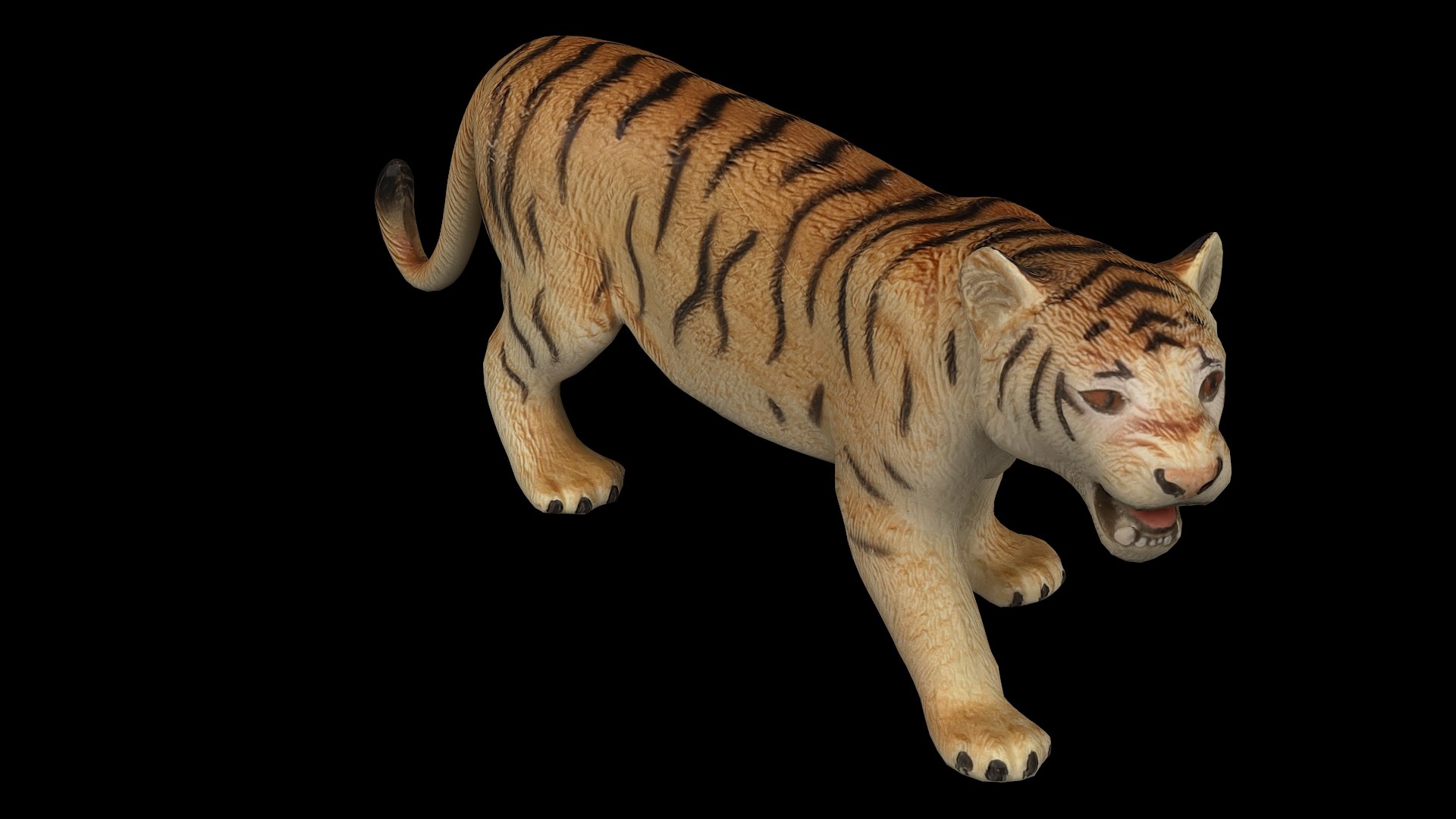 Tiger Toy Sculpture 3D Model - TurboSquid 2147938