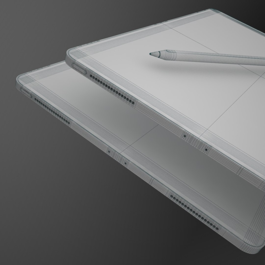 3D Apple Ipad Pro - TurboSquid 1348789