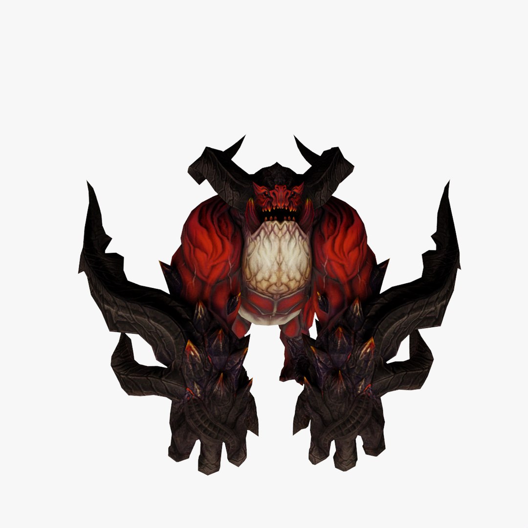 3D Fire Gorilla Monster Model - TurboSquid 2132299