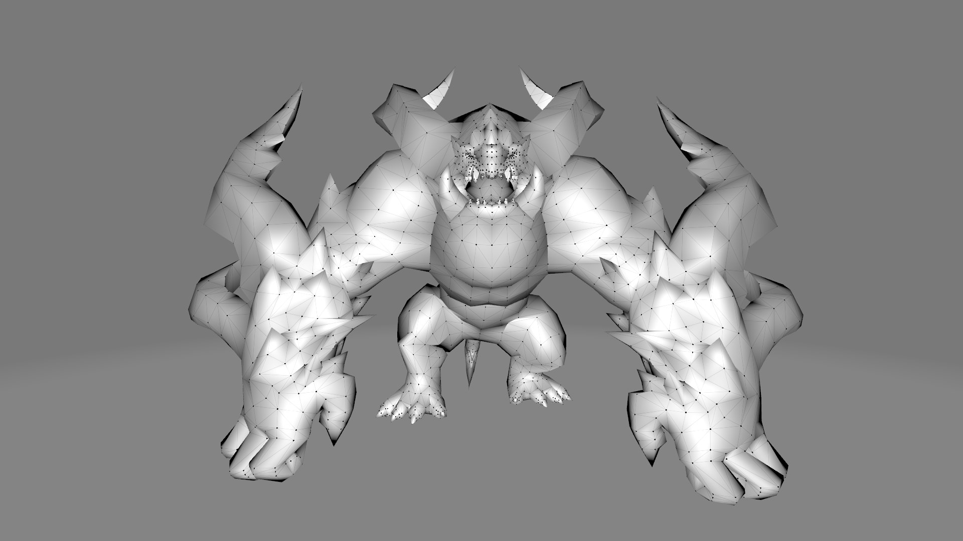 3D Fire Gorilla Monster Model - TurboSquid 2132299