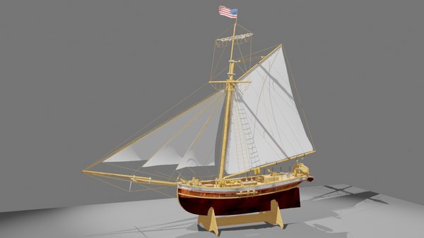 3D Brigantine Models | TurboSquid