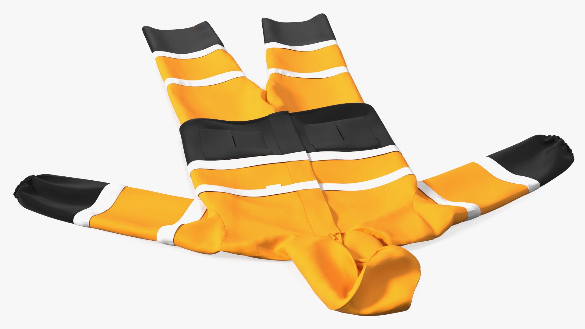 3D Safety Rain Suit High Visibility model - TurboSquid 2128299