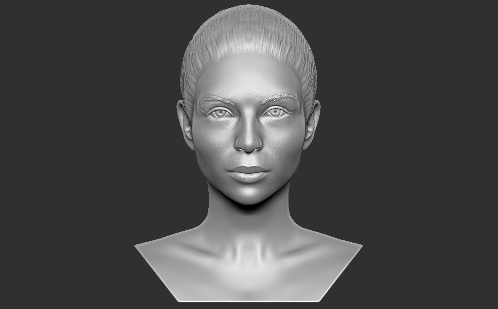 3D Bust Woman Printing Model - TurboSquid 1656811