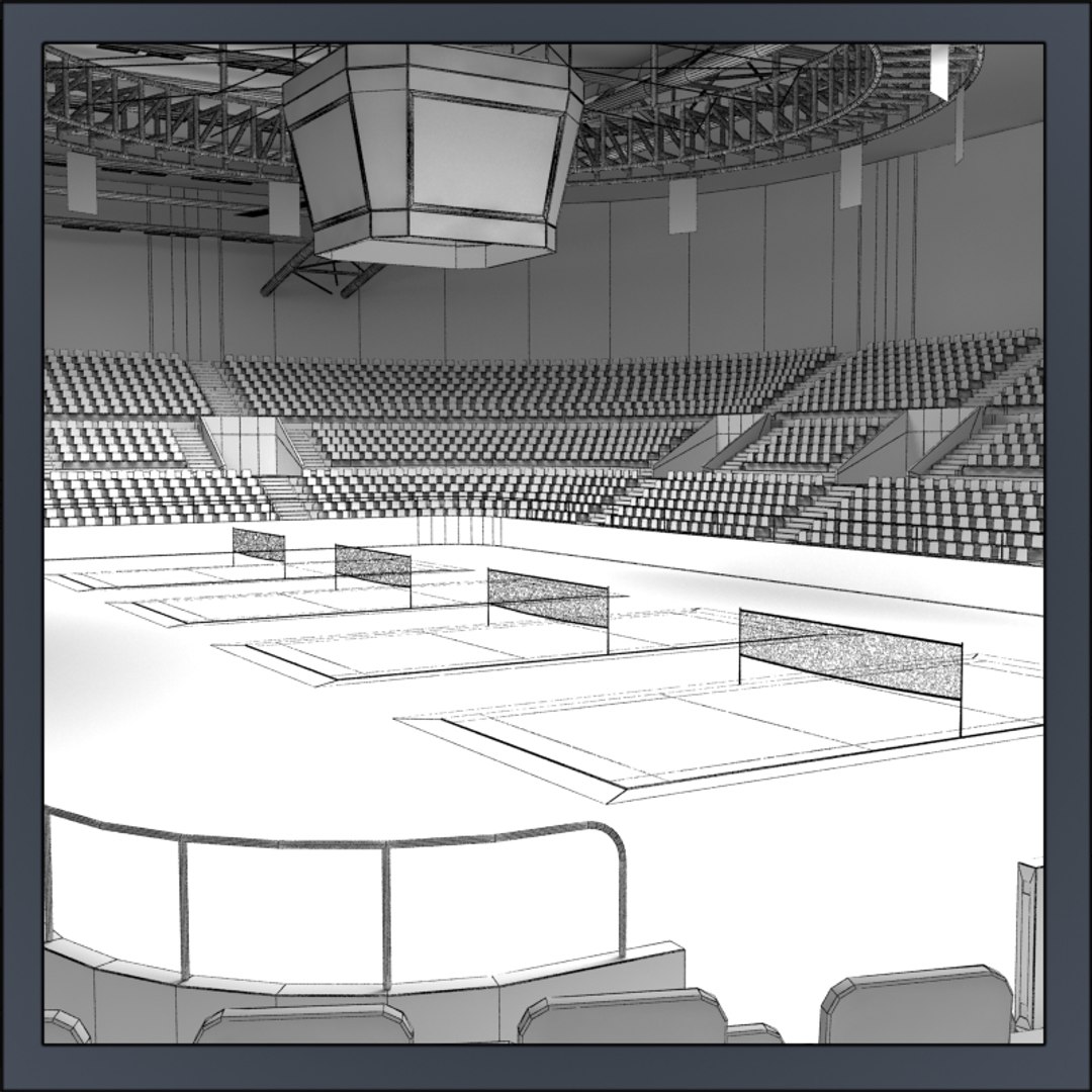 badminton racket shuttlecock obj