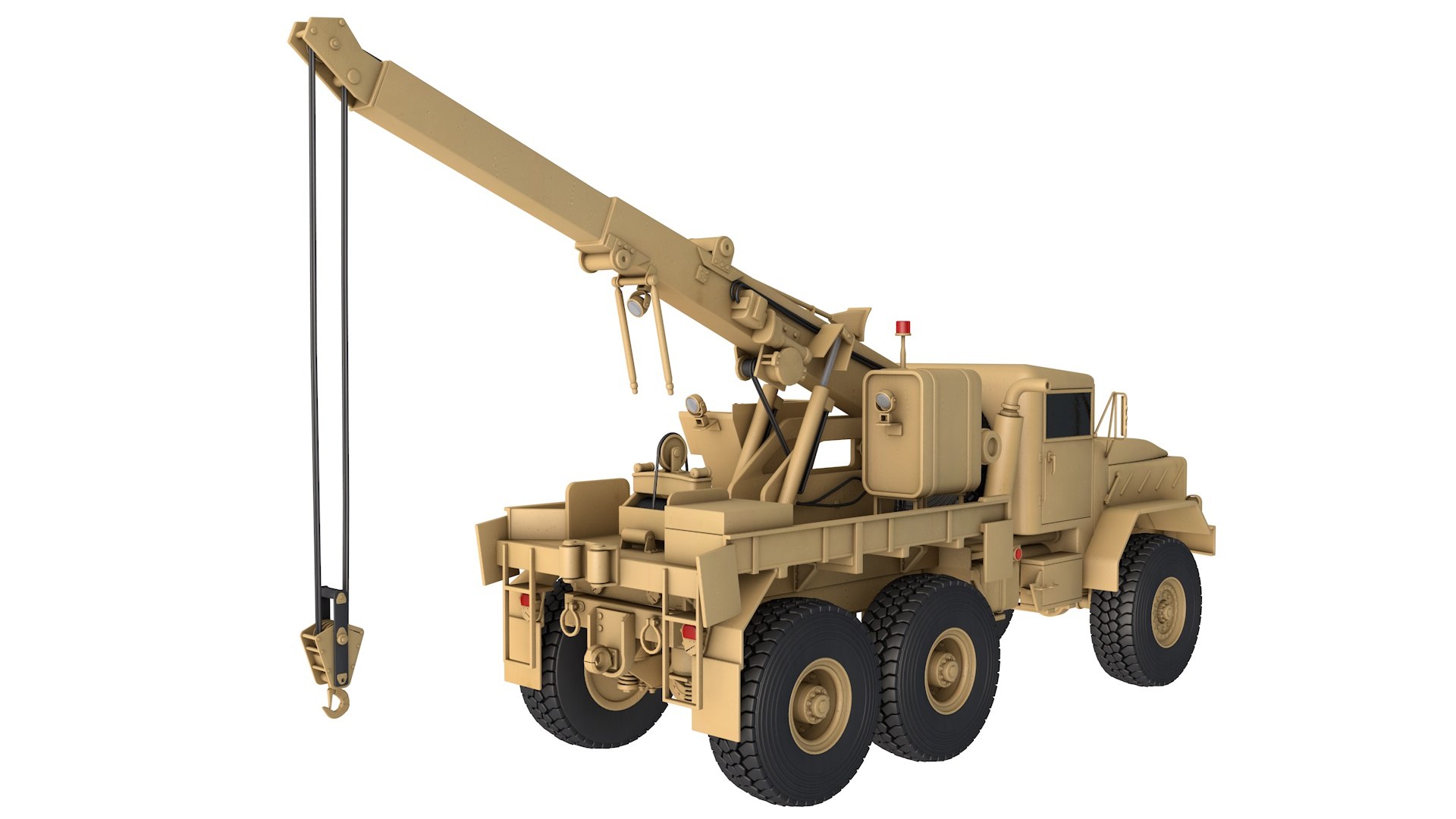 3D Model M939 Military Wrecker - TurboSquid 2062572