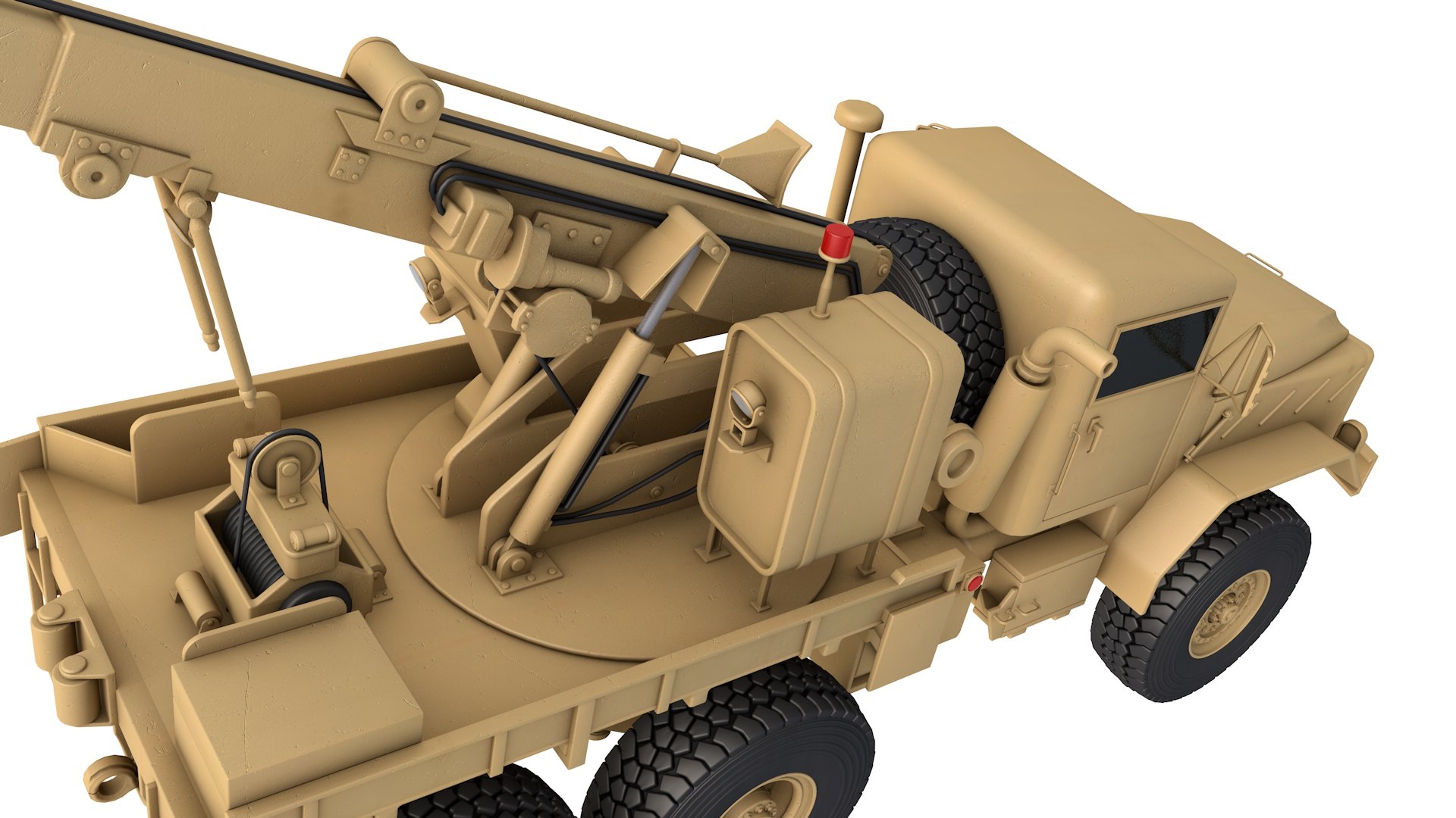 3D Model M939 Military Wrecker - TurboSquid 2062572