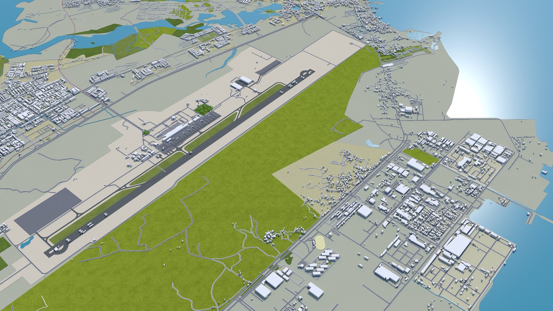 Batam City Riau Islands Indonesia 3D Model - TurboSquid 2084995