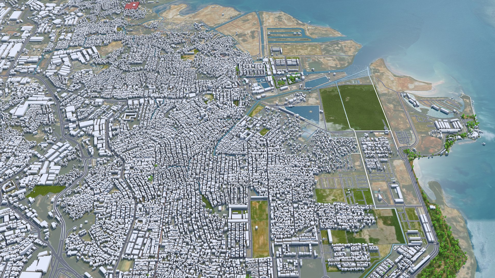 Batam City Riau Islands Indonesia 3D Model - TurboSquid 2084995