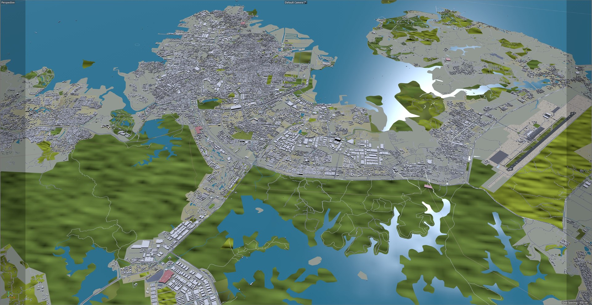 Batam City Riau Islands Indonesia 3D Model - TurboSquid 2084995