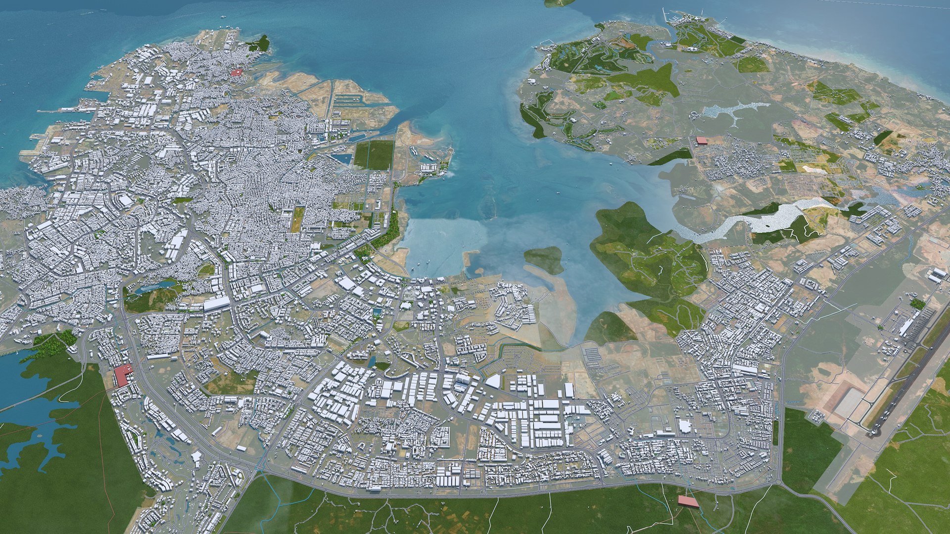 Batam City Riau Islands Indonesia 3D Model - TurboSquid 2084995