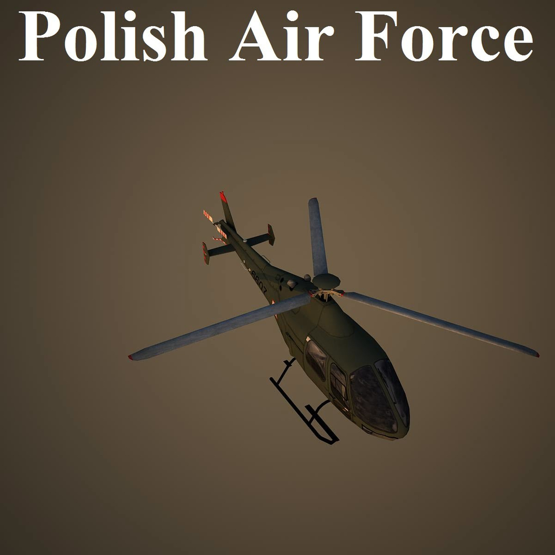 3d Model Pzl Plf Helicopter