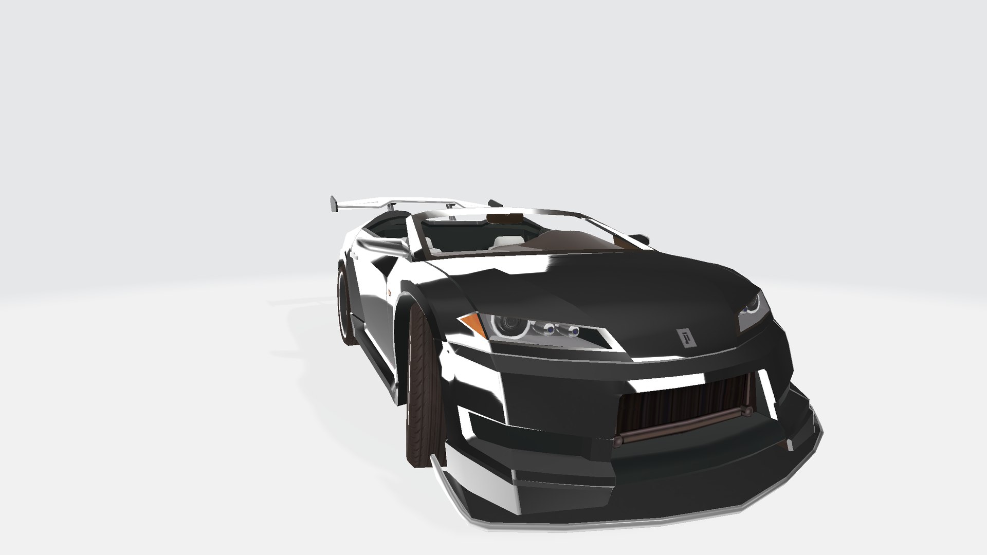 Shift Race White Car 3D Model - TurboSquid 1501893