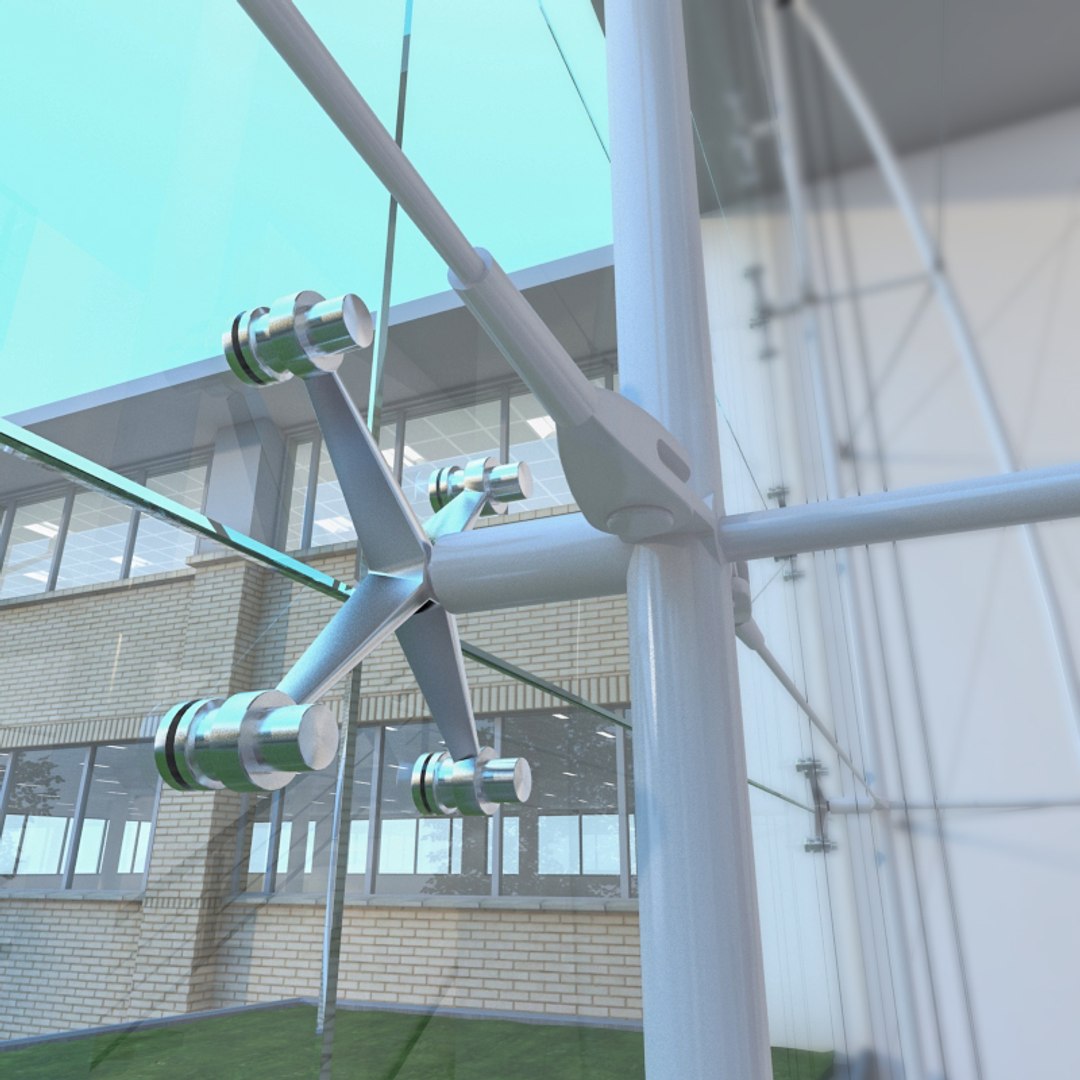 max structural glazing spider