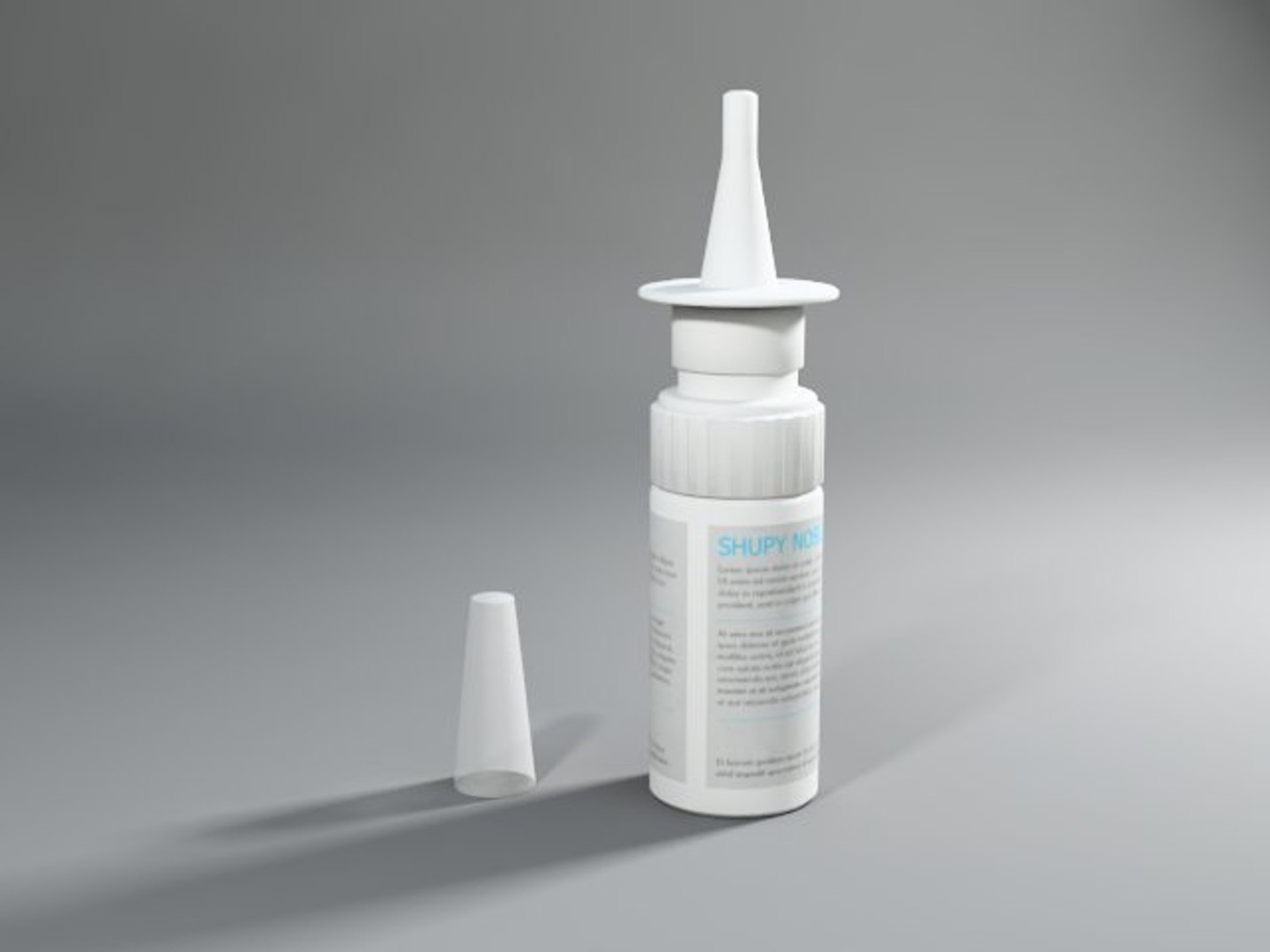 3d Model Nose Spray