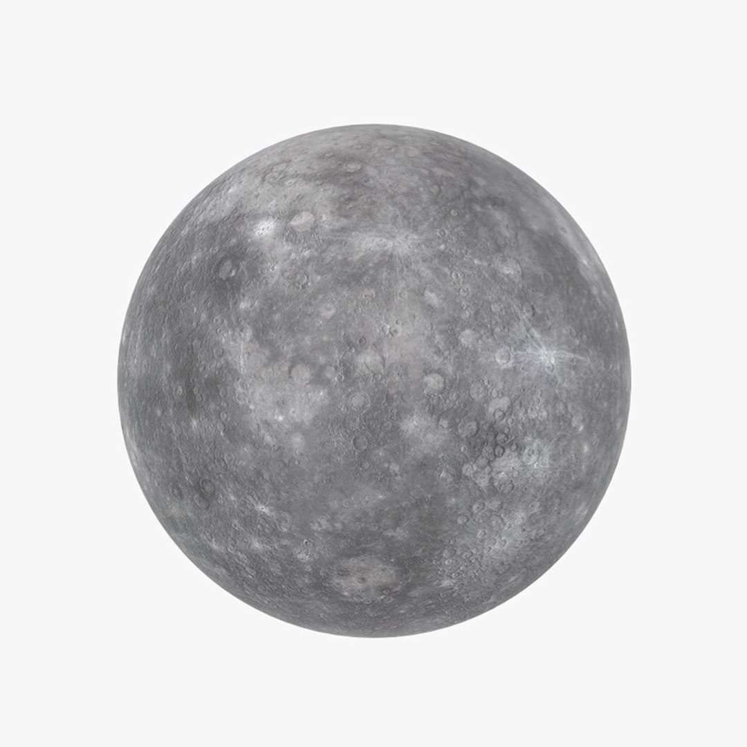 3D Mercury model - TurboSquid 1892265