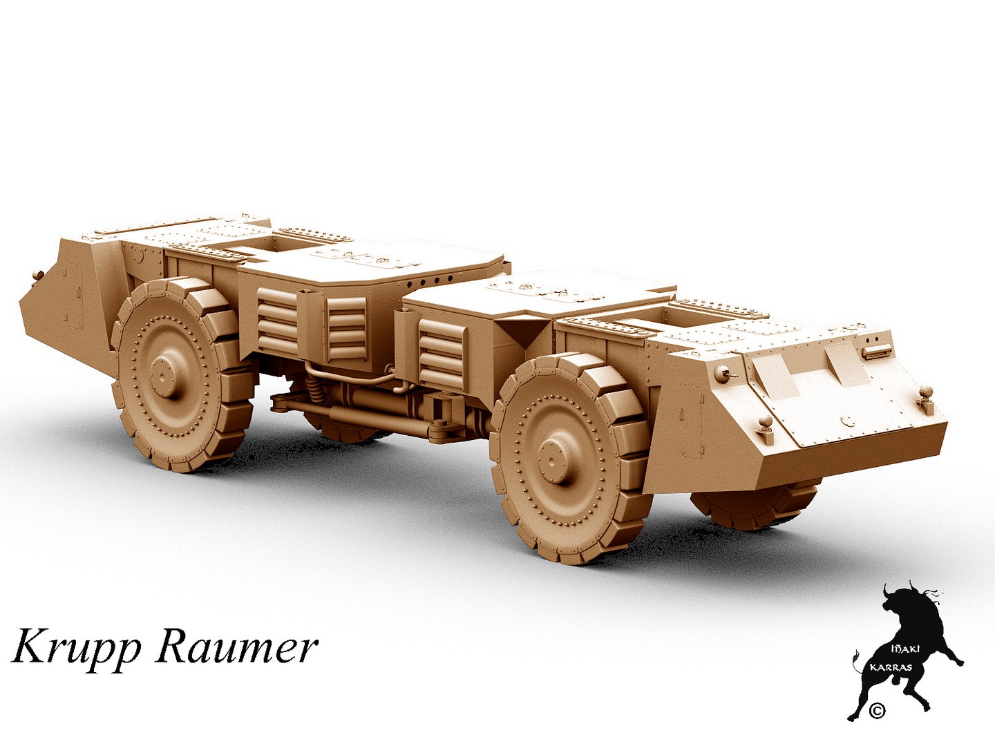 3d Model Of Raumer Krupp