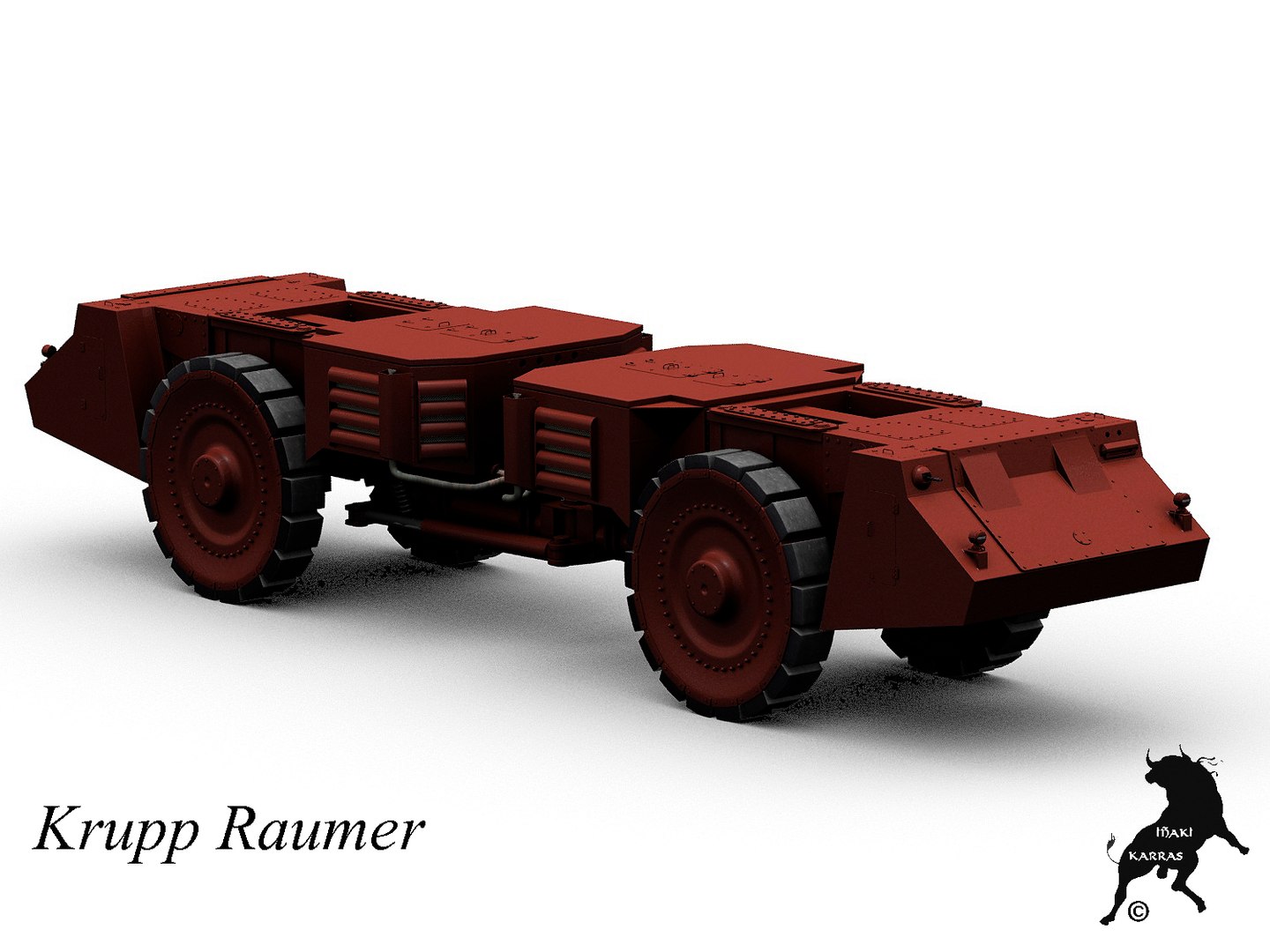 3d Model Of Raumer Krupp