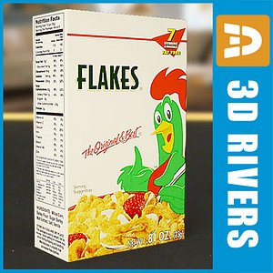 Corn Flakes 3D Models for Download | TurboSquid