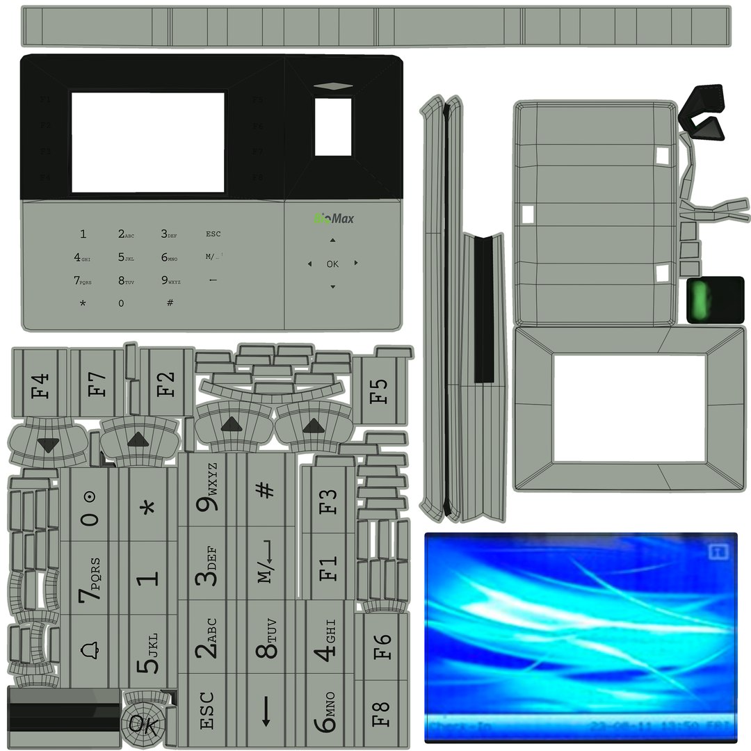 3D Biometric Machine - TurboSquid 2267334