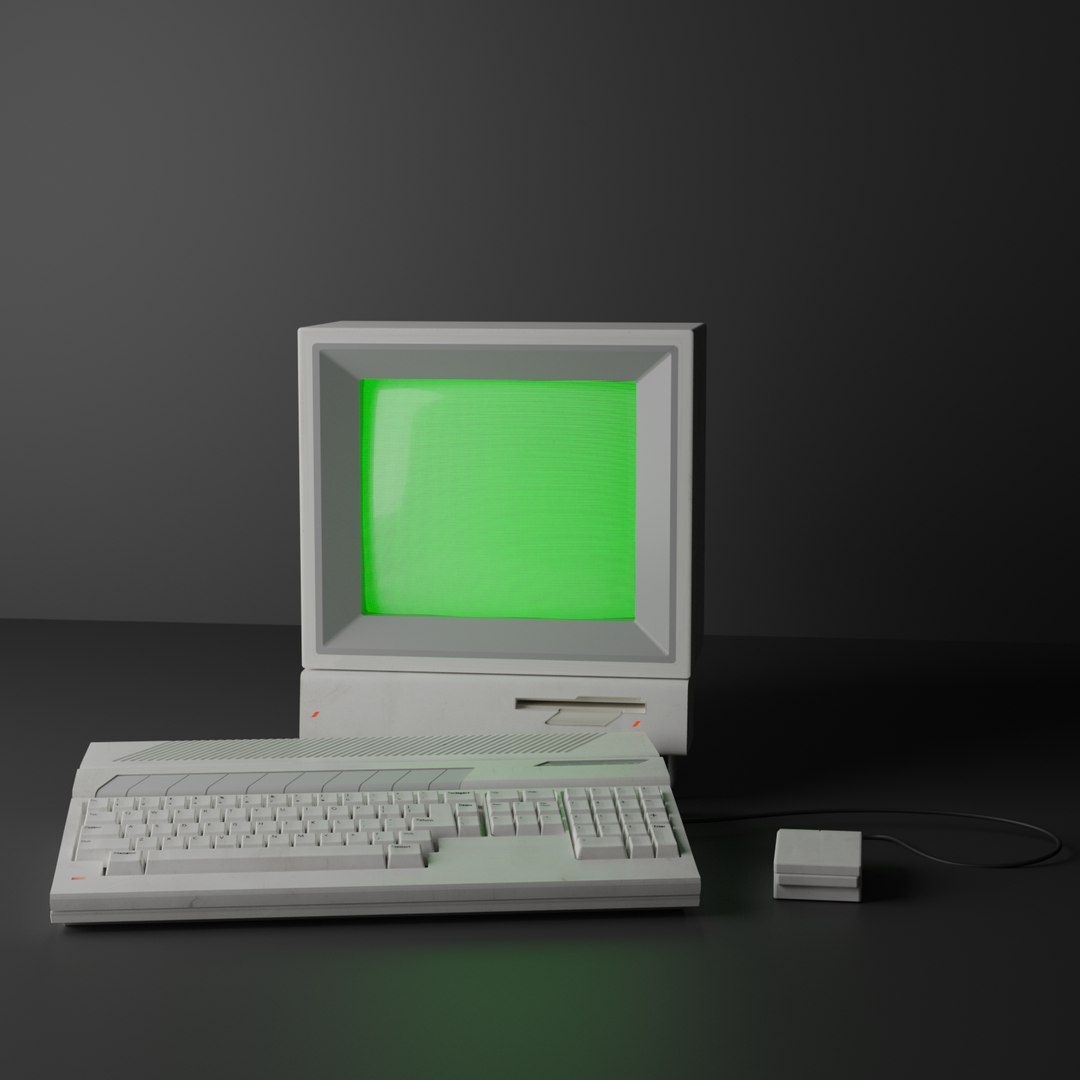 3D Model Old Computer - TurboSquid 1621372