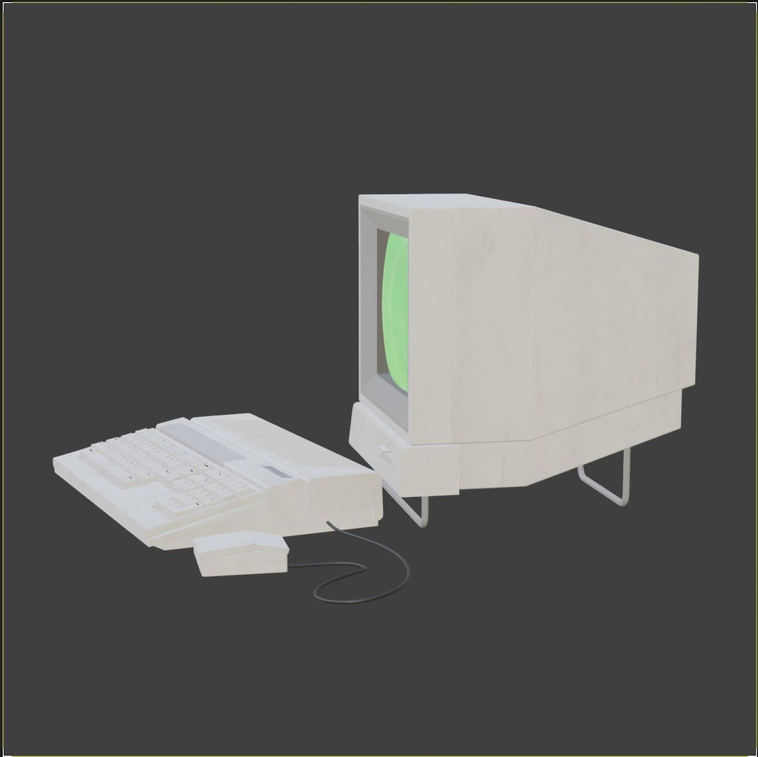 3D Model Old Computer - TurboSquid 1621372