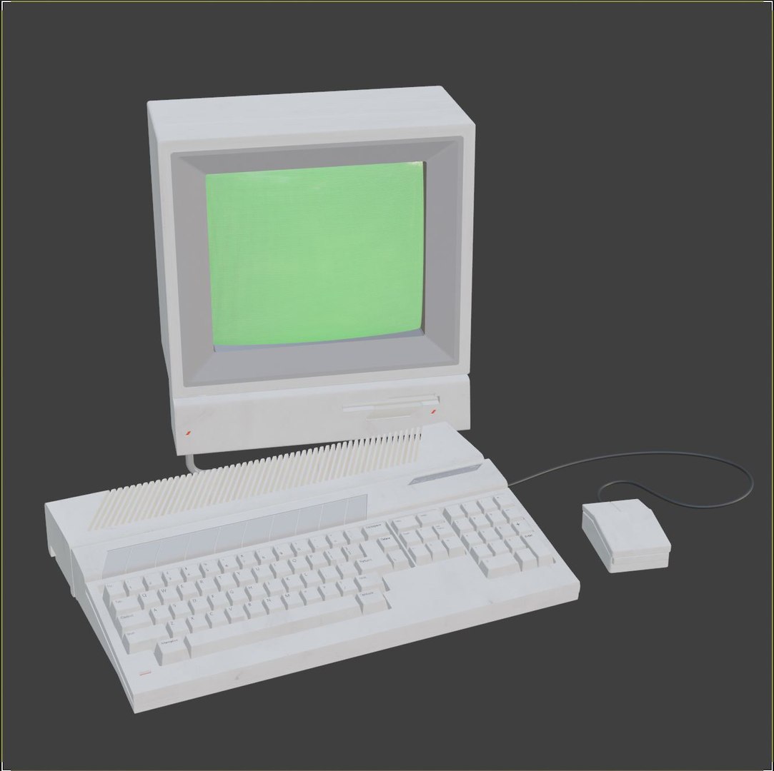 3D Model Old Computer - TurboSquid 1621372