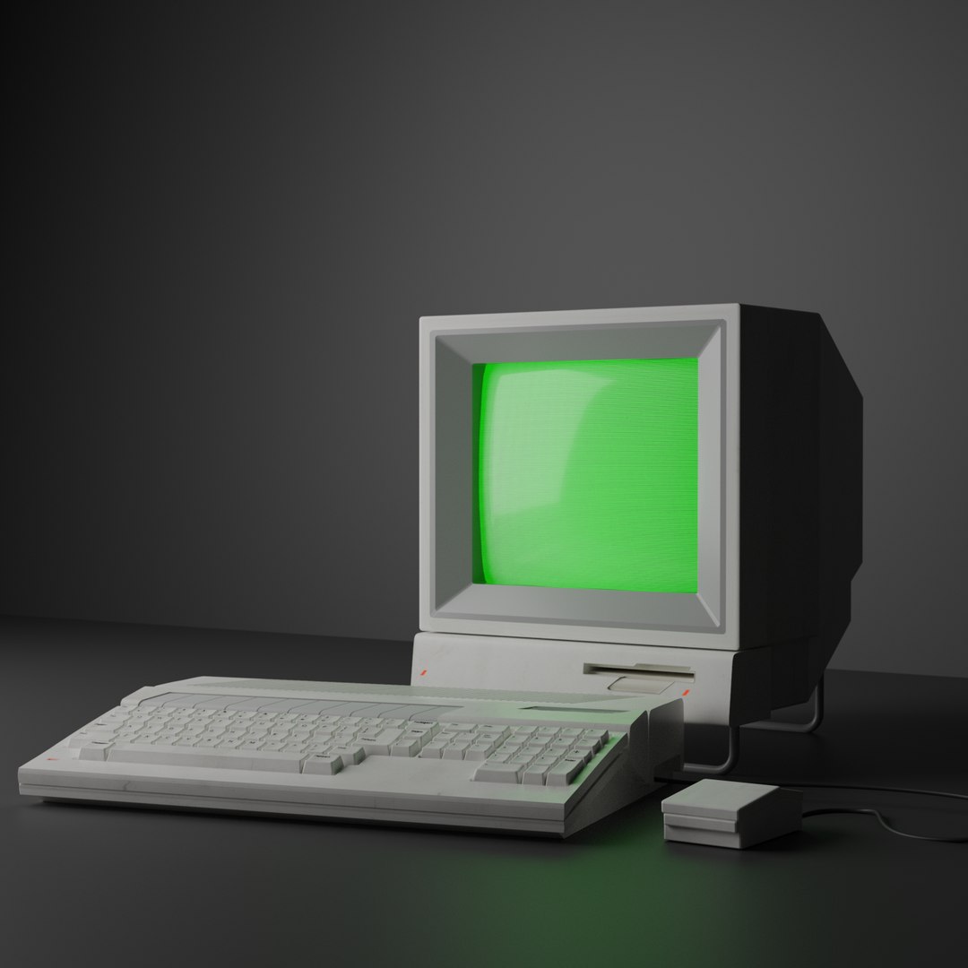 3D Model Old Computer - TurboSquid 1621372