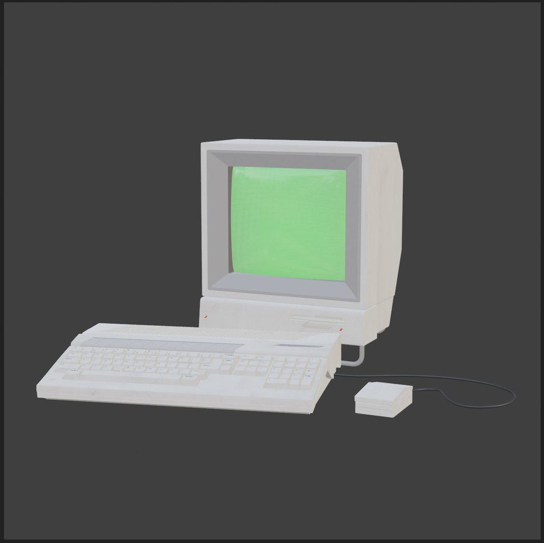 3D Model Old Computer - TurboSquid 1621372