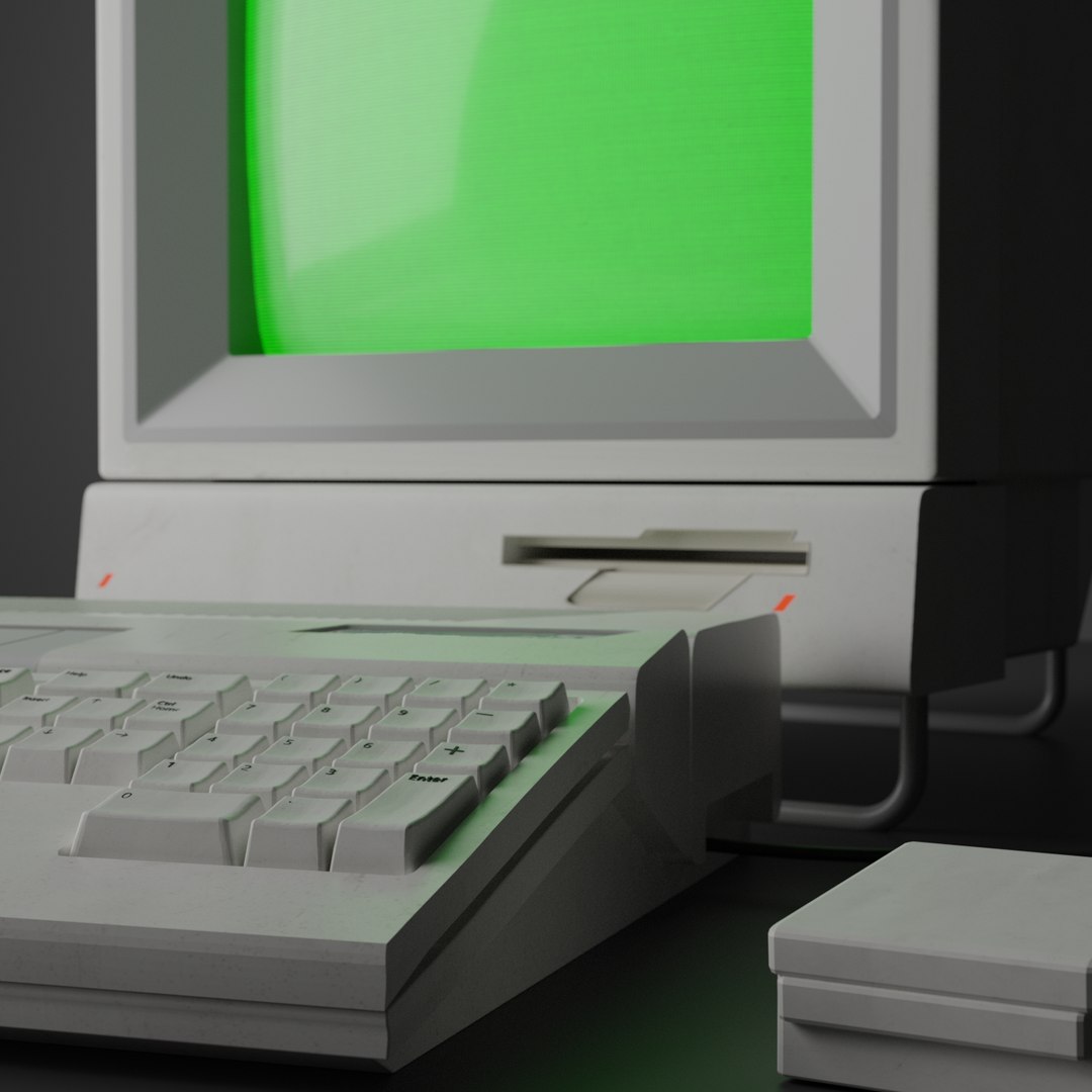 3D Model Old Computer - TurboSquid 1621372