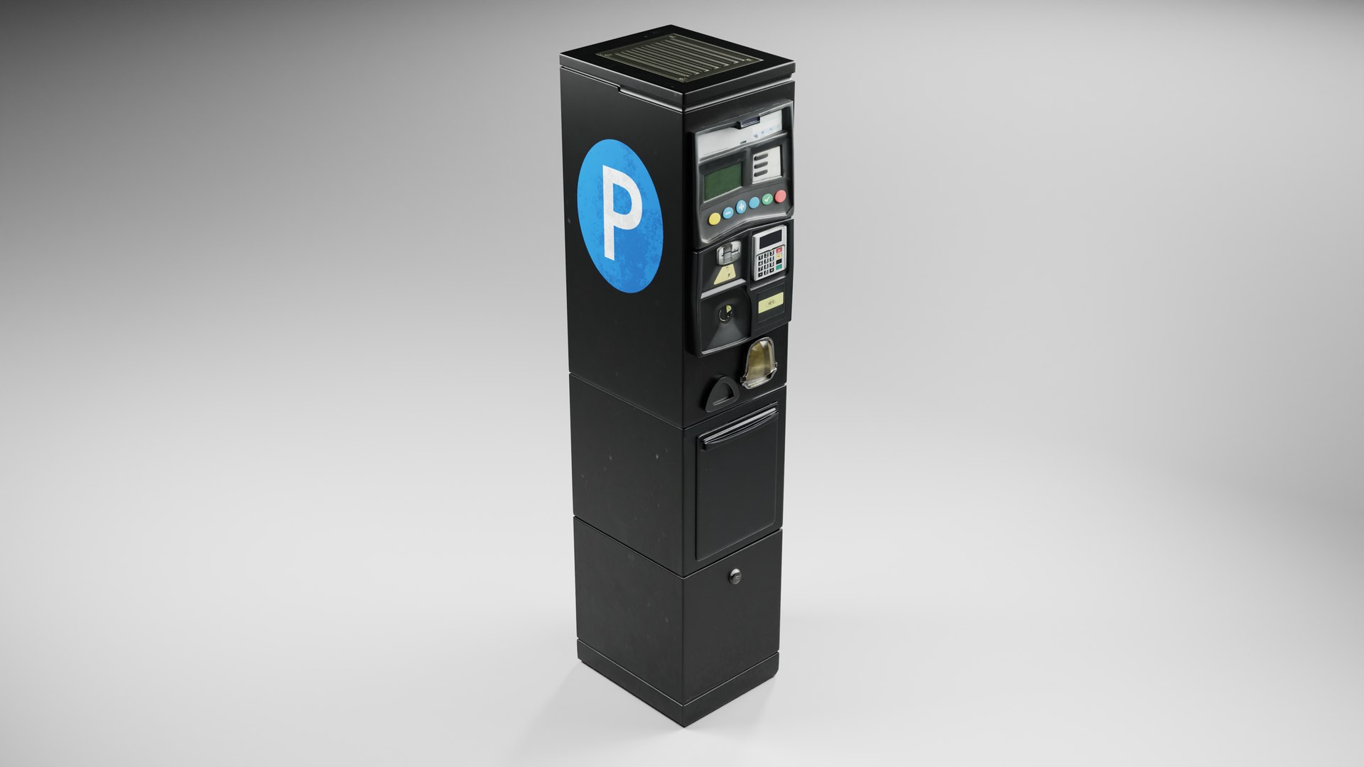 Parking Ticket Machine 3D Model - TurboSquid 2069780