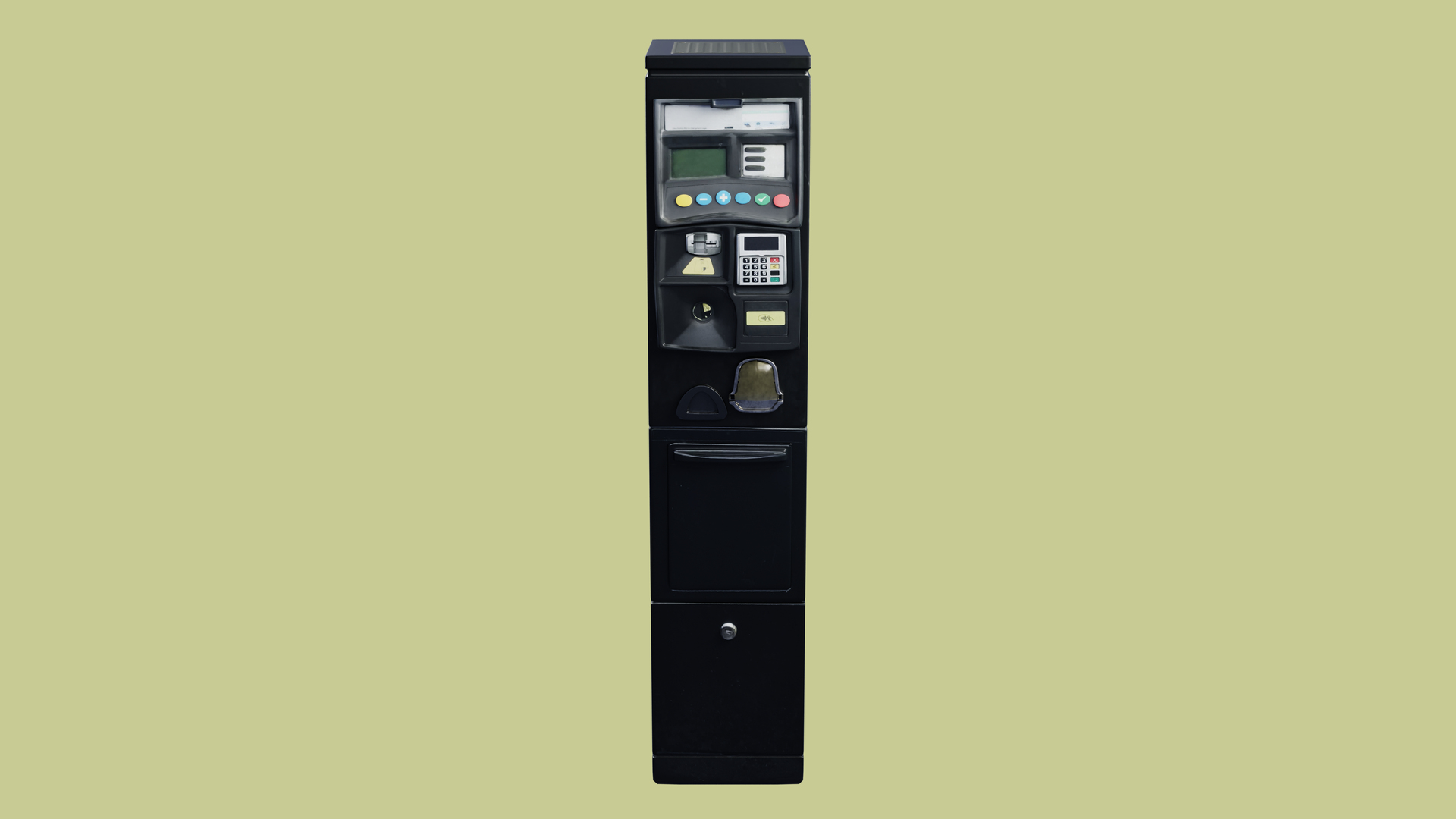 Parking Ticket Machine 3D Model - TurboSquid 2069780
