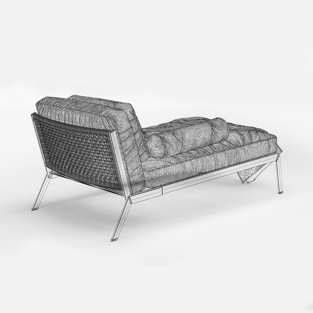 3D flexform happy chaise longue model - TurboSquid 1421121