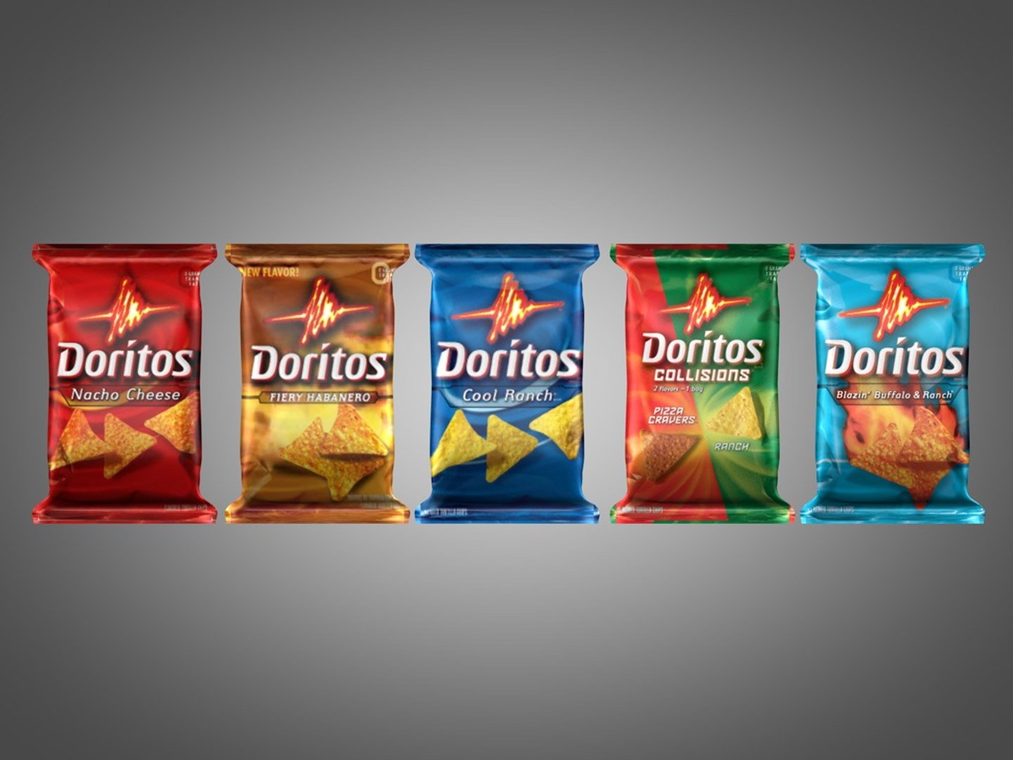 Doritos Chip 3d Dxf