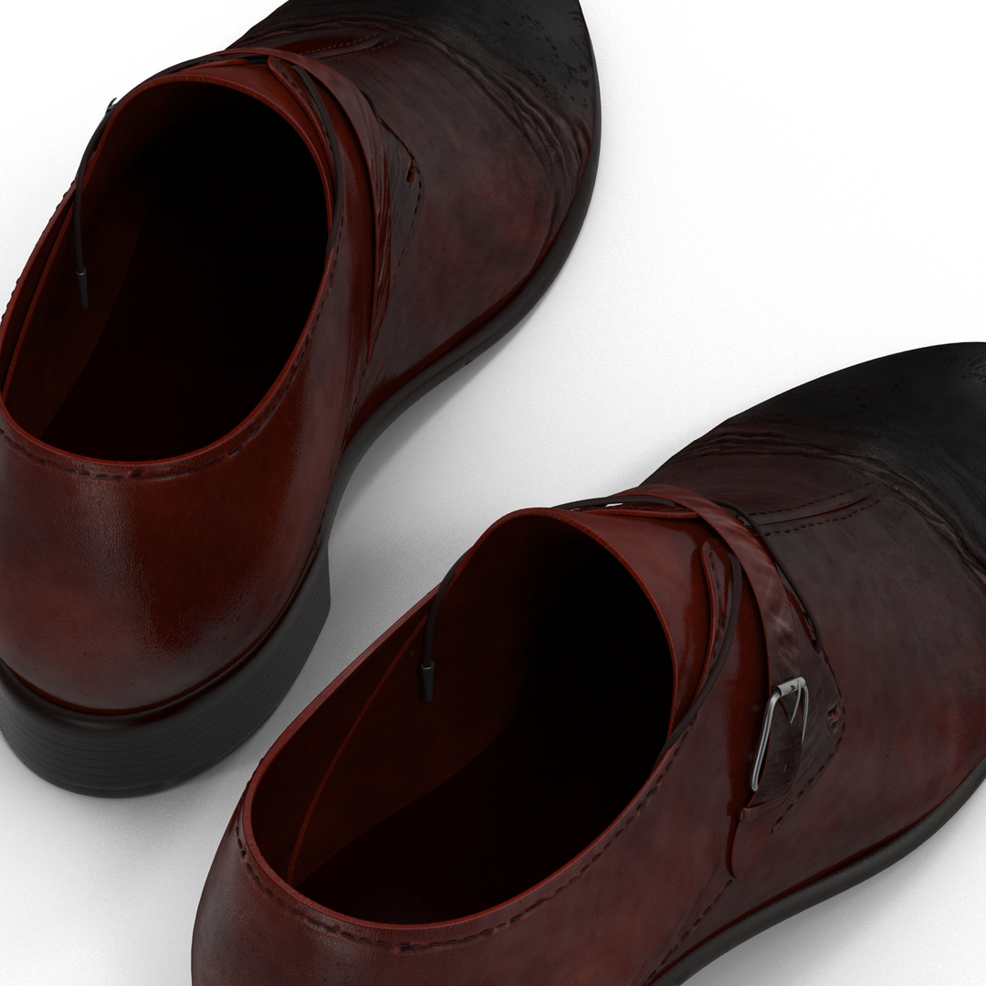 old man shoes 6 3d max