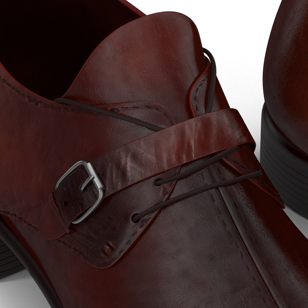 old man shoes 6 3d max