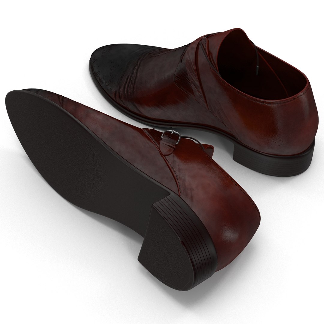 old man shoes 6 3d max
