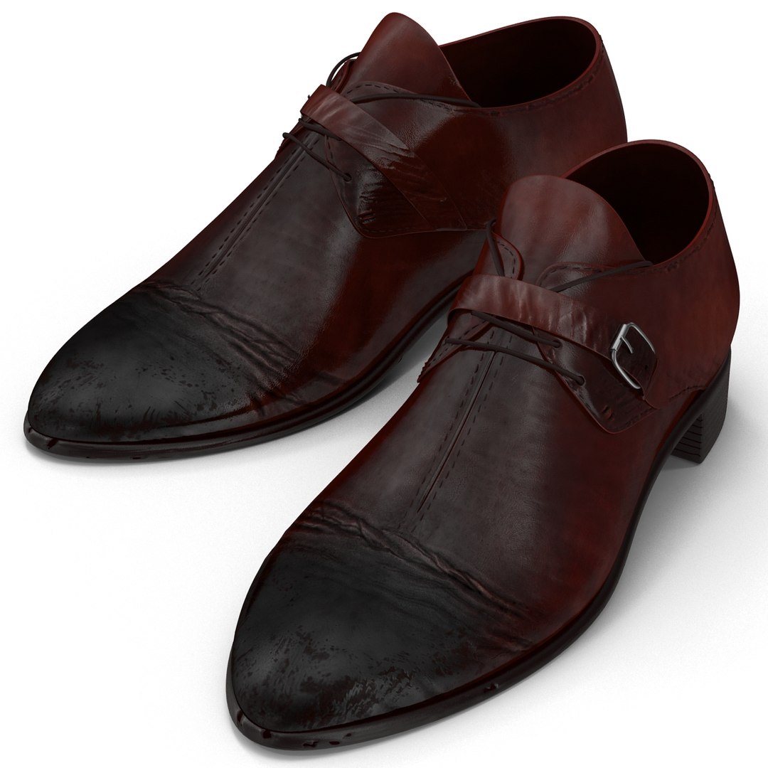 old man shoes 6 3d max