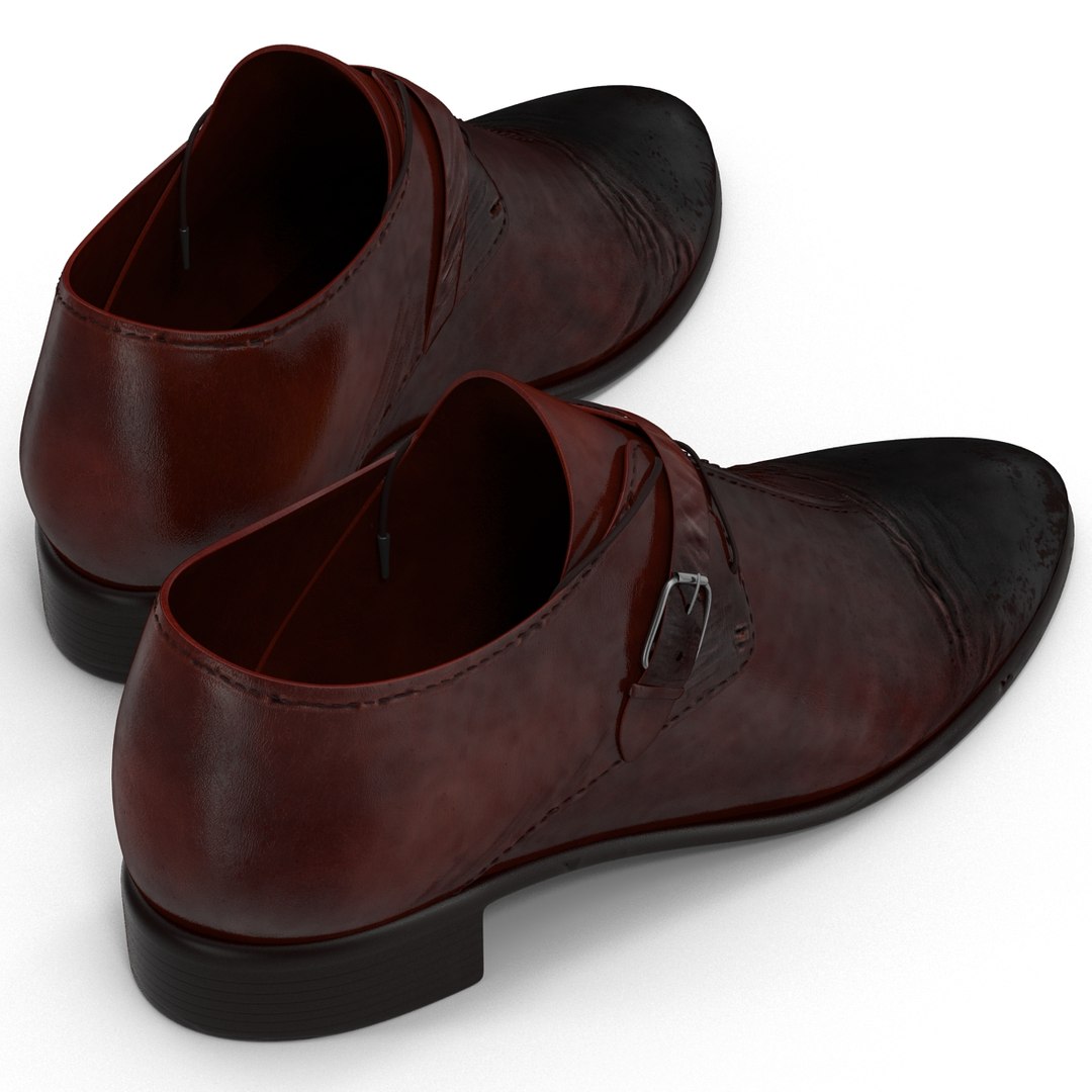 old man shoes 6 3d max